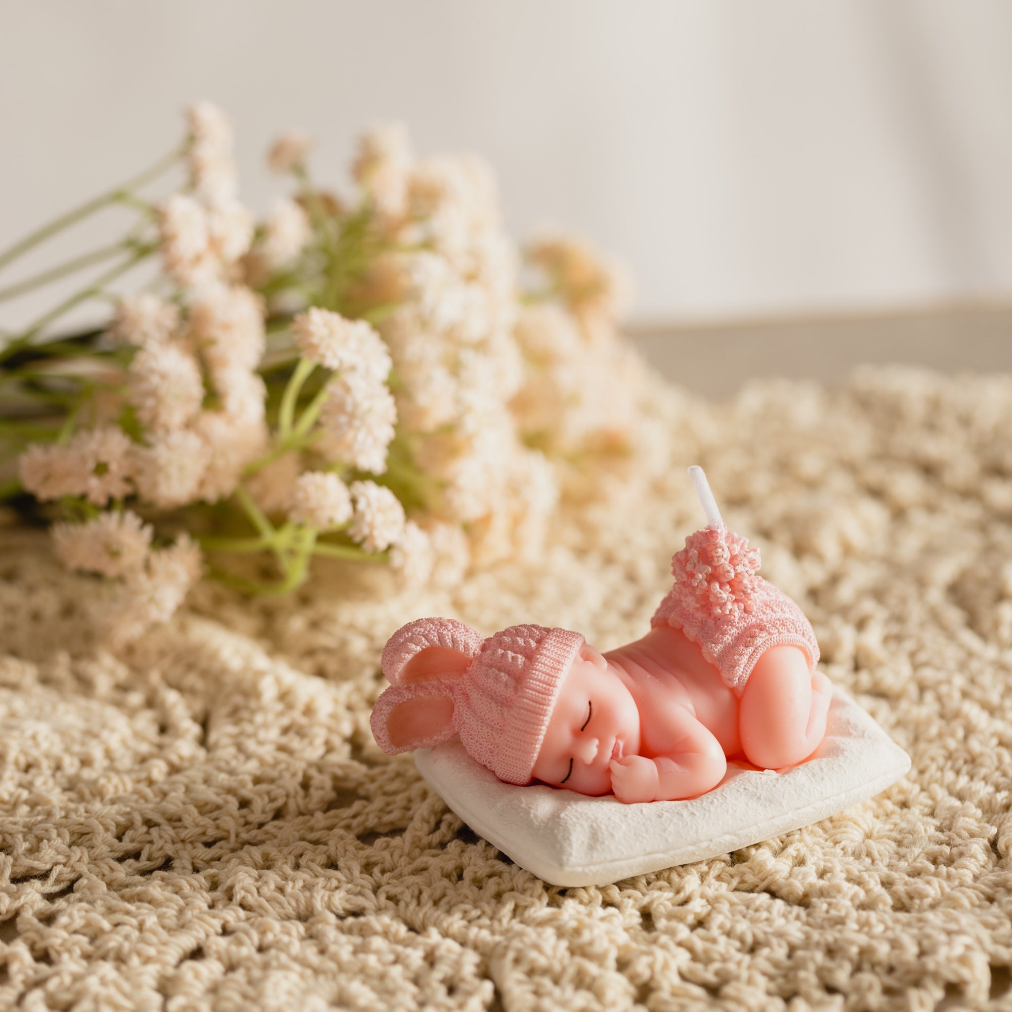 Sleeping Baby Candle – Southlake gifts
