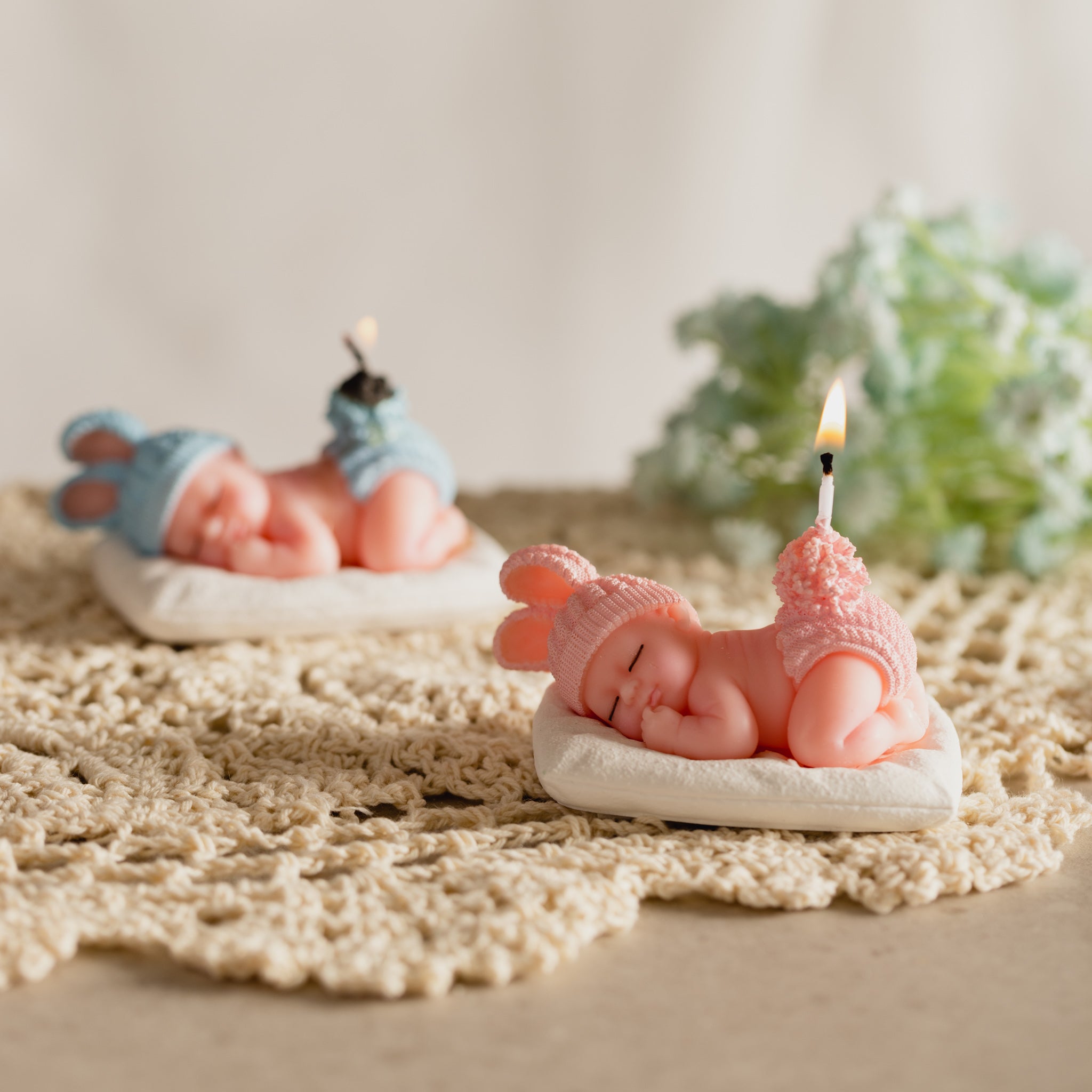Sleeping Baby Candle – Southlake gifts